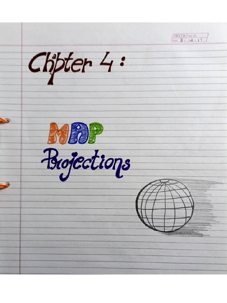 Chapter 4 Map Projections | PDF