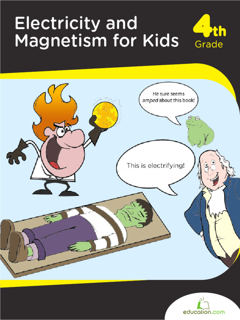Electricity Magnetism Kids Workbook | PDF
