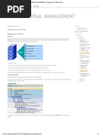 SAP Material Type Configuration in SAP S4 System | PDF | Valuation ...