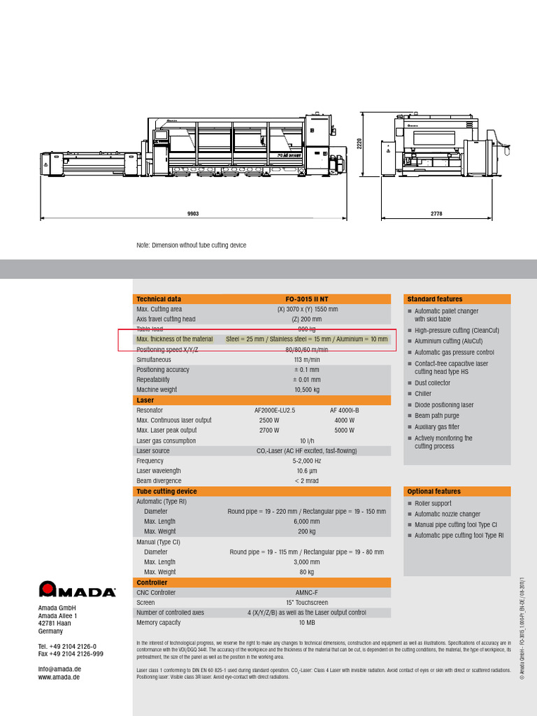 amada | PDF | Laser | Optics