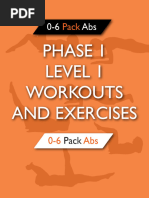 Sahrmann Core Stability Test | PDF