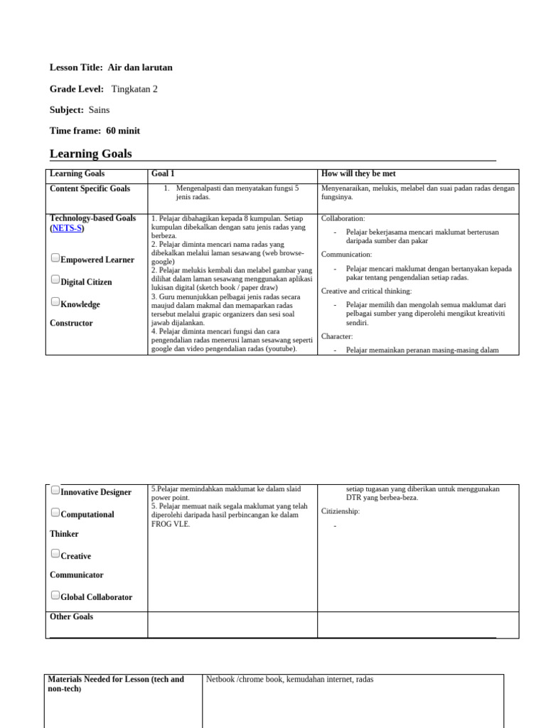 triple_e_lesson_planning_template__doc___1_ (1) | PDF | Motivation | Motivational
