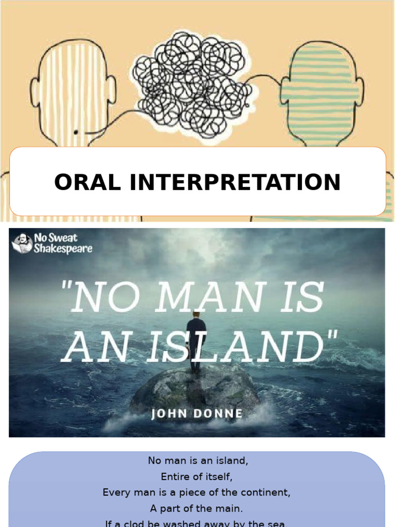 Oral Interpretation - Hazel Krinezza Pangan | PDF