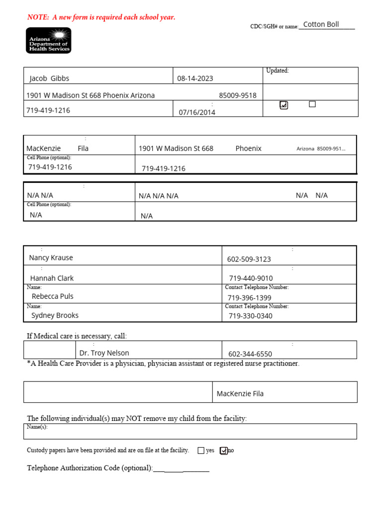 Jacob Gibbs at Cotton Boll | PDF | Medicine | Health Care