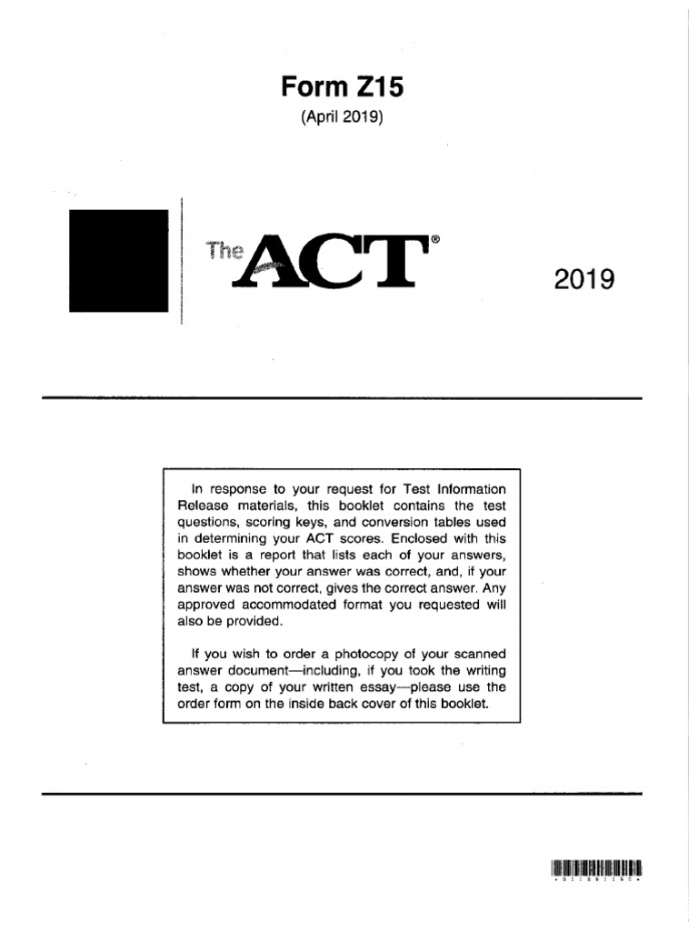 Act Z15 | PDF