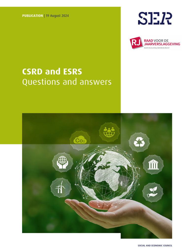 CSRD and ESRS Questions and answers! | PDF | Sustainability | Small And ...