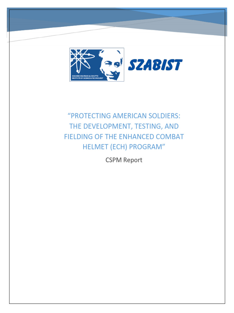 CSPM ECH (Project report) | PDF | Risk | Project Management