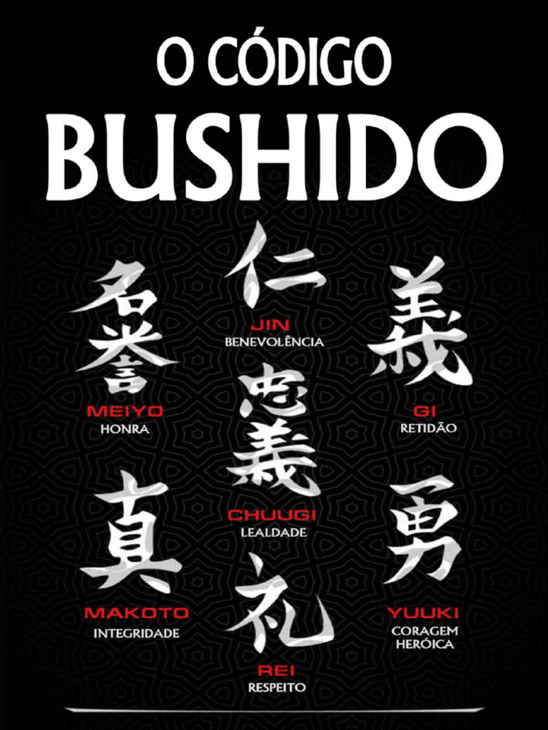 BUSHIDO O Antigo Código Samurai Que Lhe Vai Permitir Alcançar O Sucesso ...