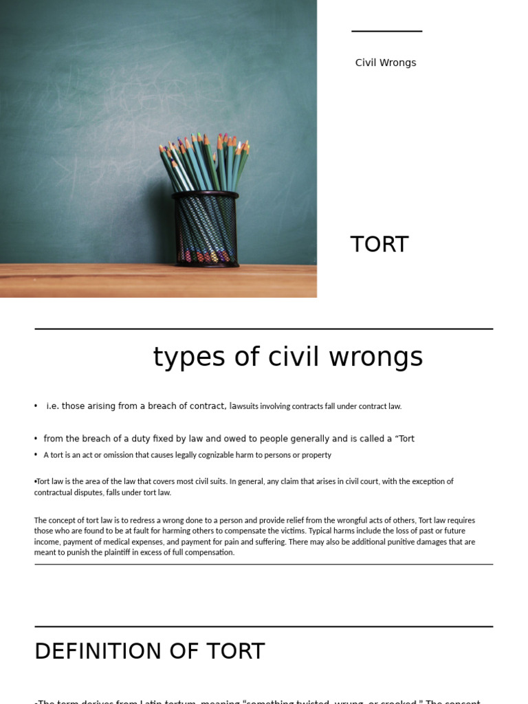 Essentials of Tort Law Explained | PDF | Tort | Negligence