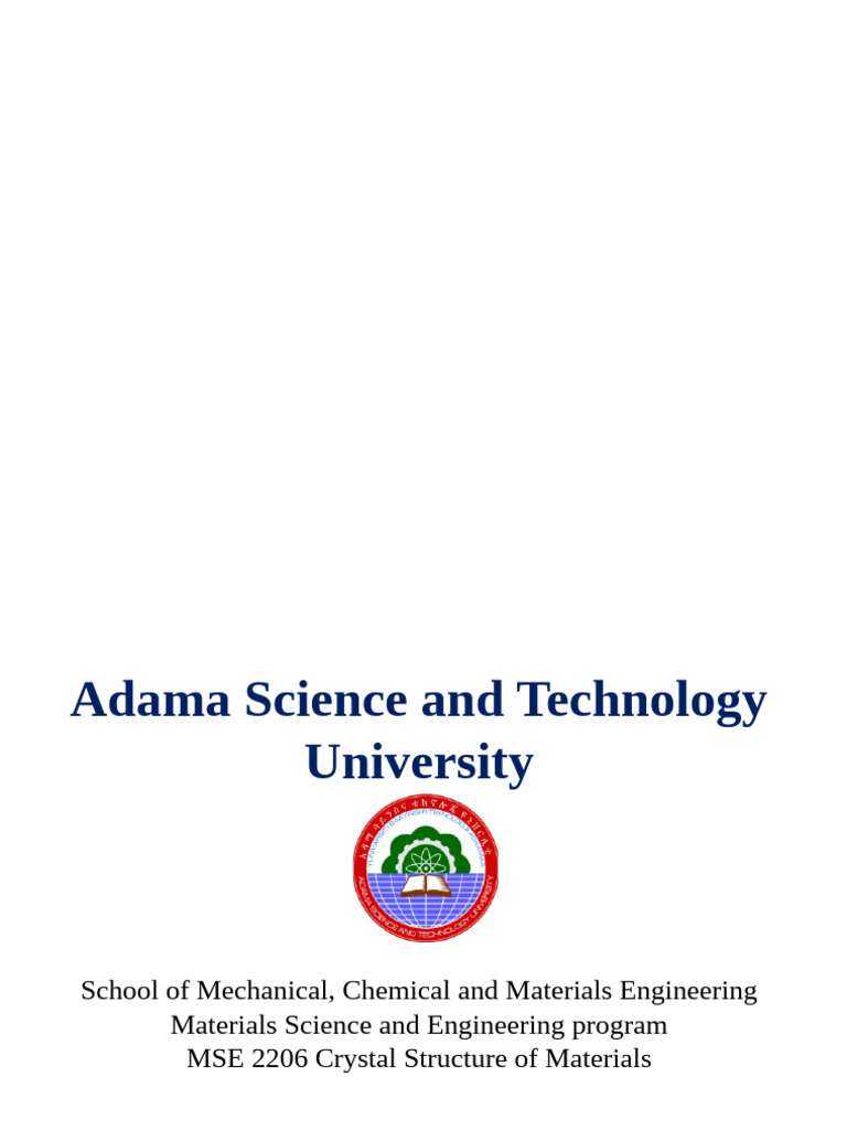 Chapter 7. Dislocation in Real Crystals | PDF | Dislocation | Crystal ...