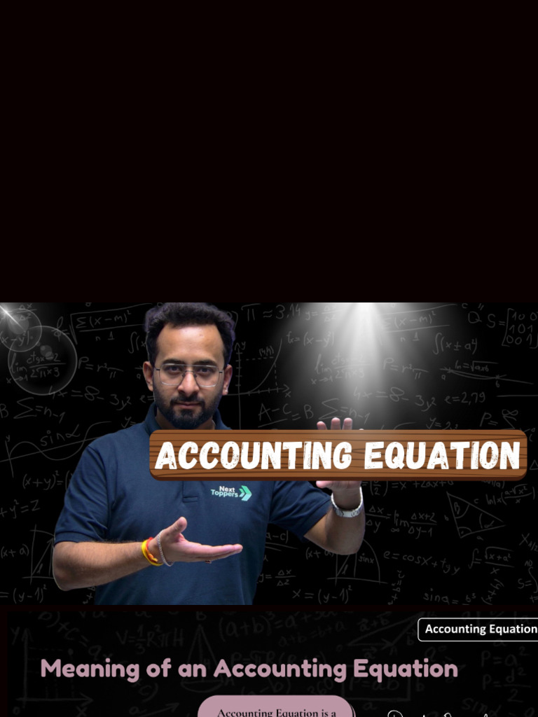 Accounting Equations | PDF