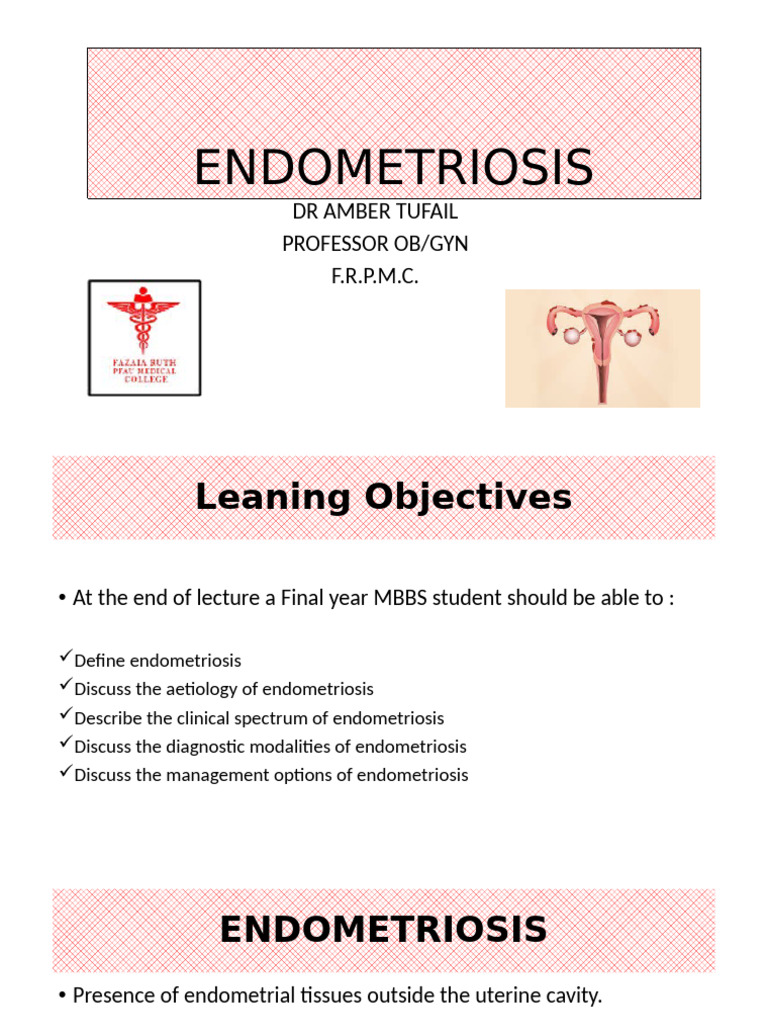 Endometriosis | PDF | Human Reproduction | Gynaecology