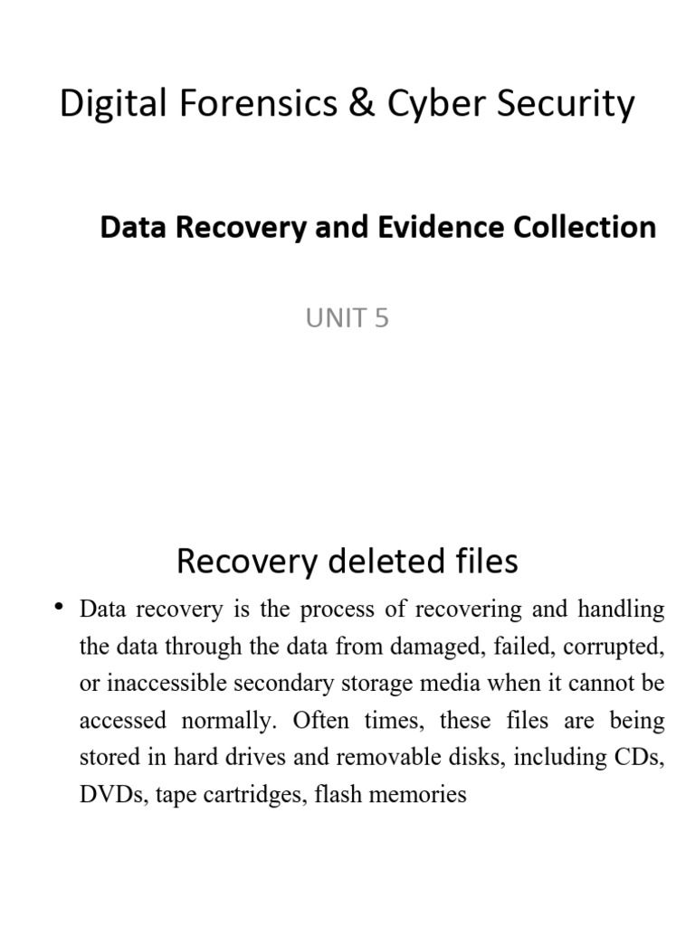 UNIT 5 | PDF | File System | Computer File