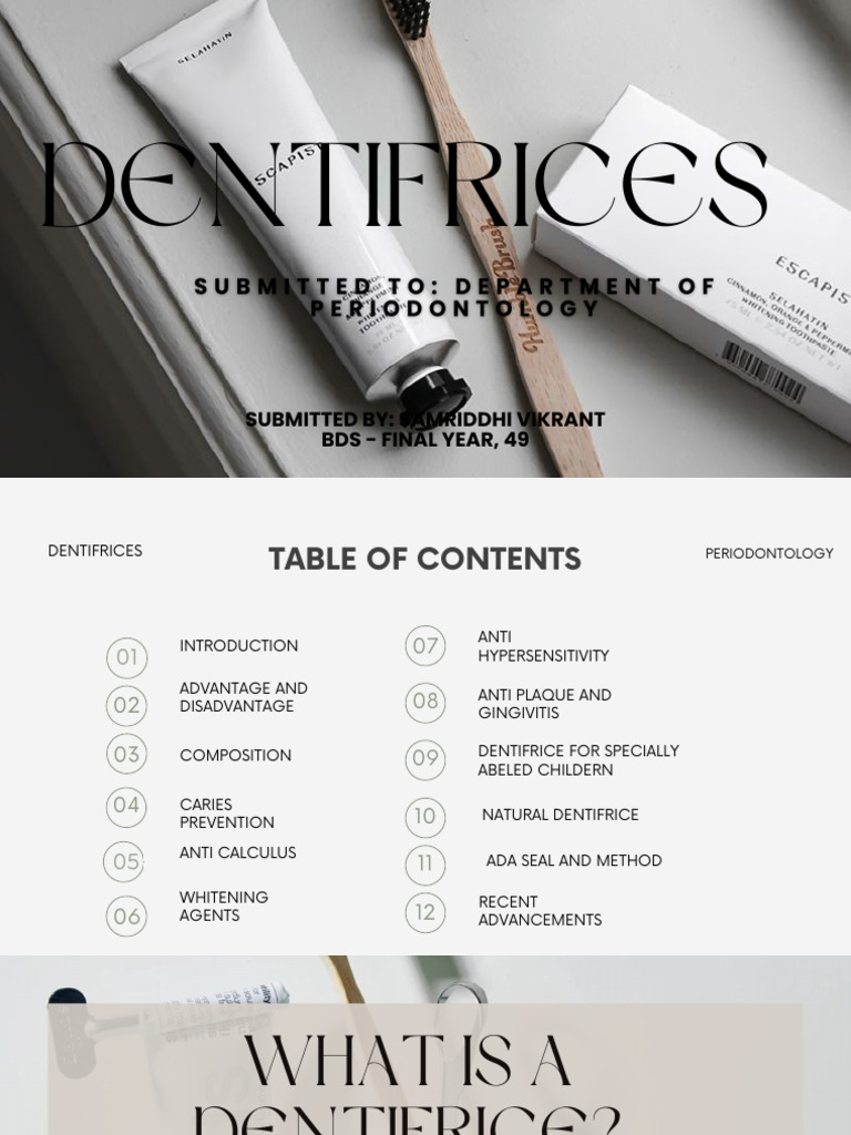 Dentifrice, SV - 20240718 - 110342 - 0000 | PDF | Tooth Enamel | Cell Membrane