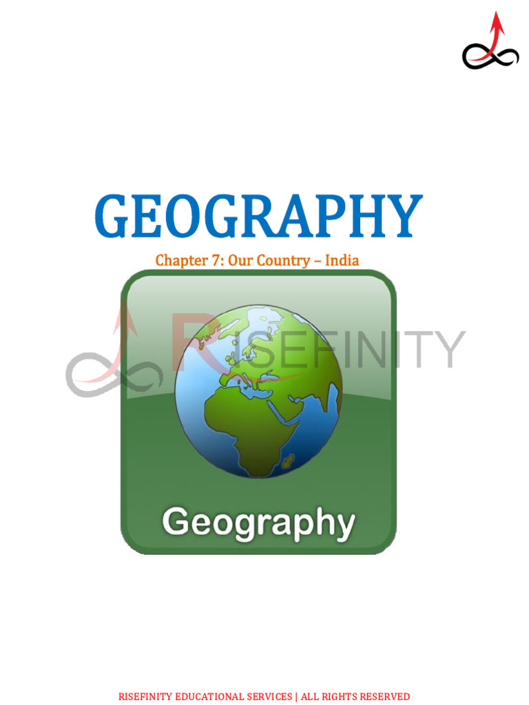 Chapter 7 Our Country India Watermark | PDF | Himalayas | Geomorphology
