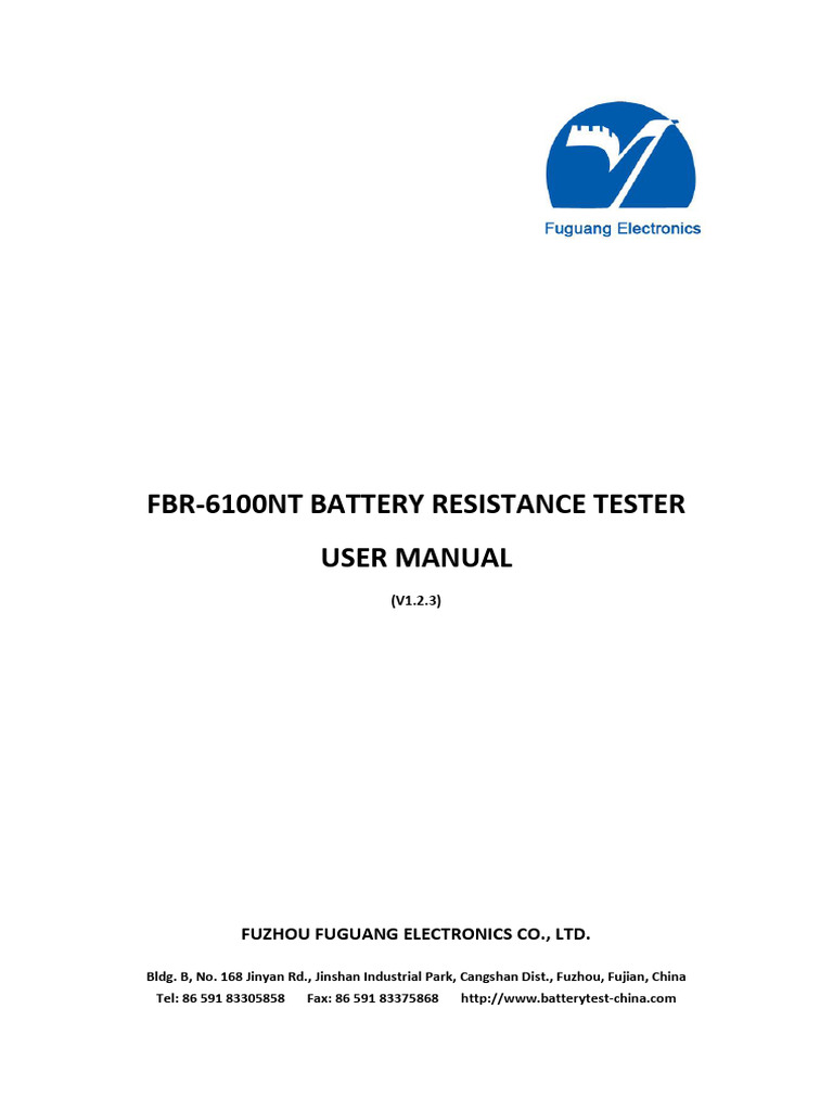 FBR-6100NT User Manual V1.2.3 3 | PDF | Personal Computers | Software