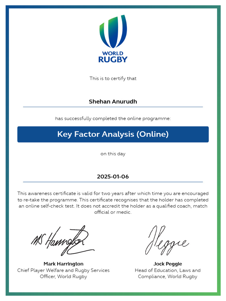 Key Factor Analysis 2973282 | PDF
