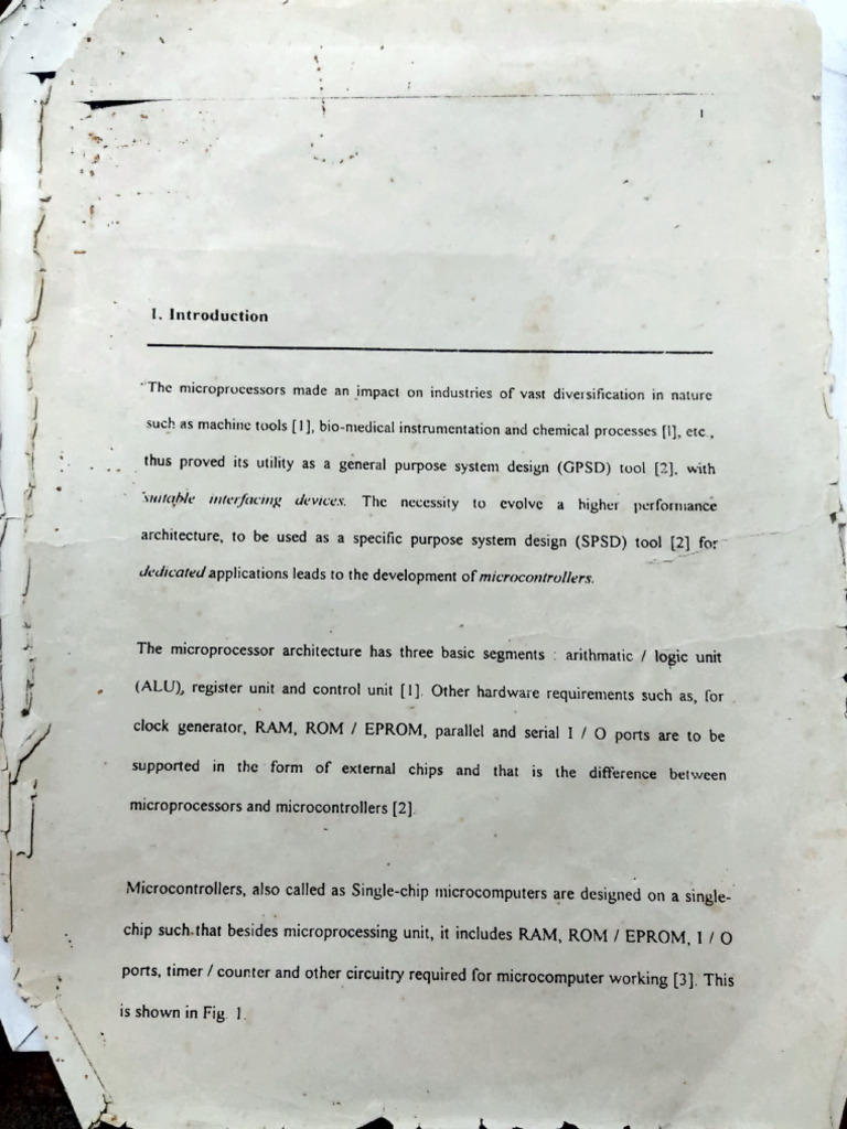 pv note | PDF | Microcontroller | Microprocessor