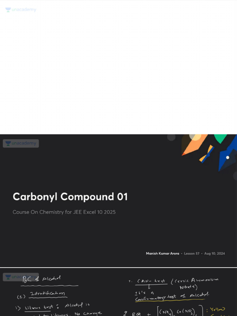 Carbonyl - Compound - 01 - With - Anno 2 | PDF
