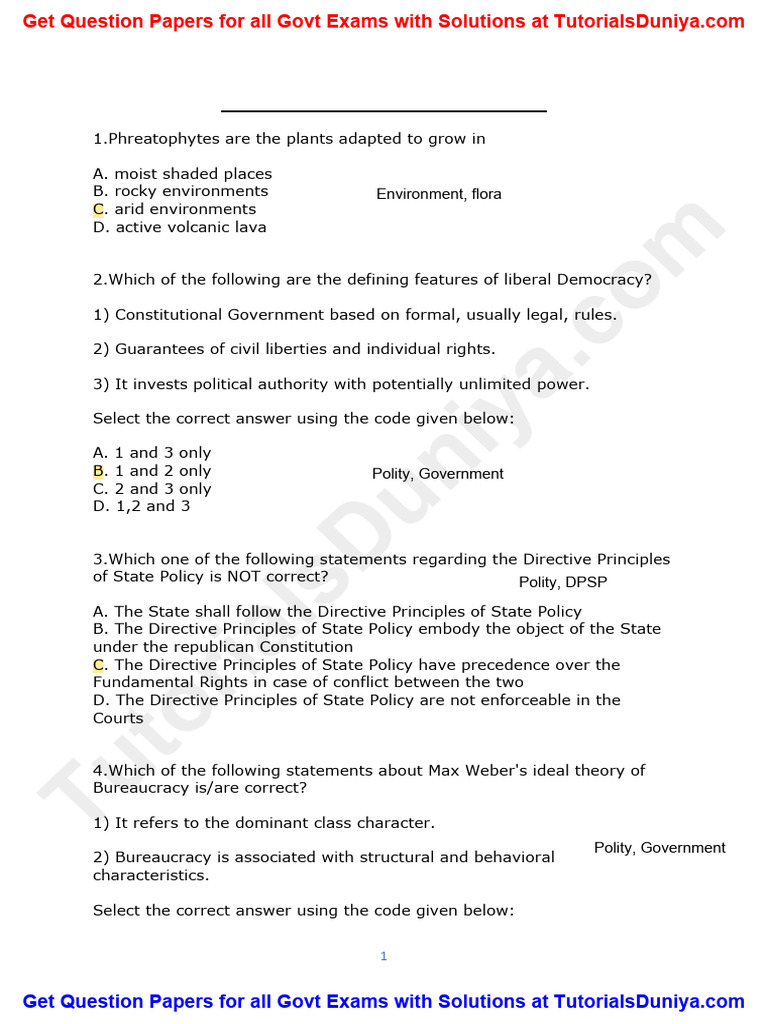 CAPF AC Paper I Question Paper 2019 | PDF | Waves | Electromagnetic ...