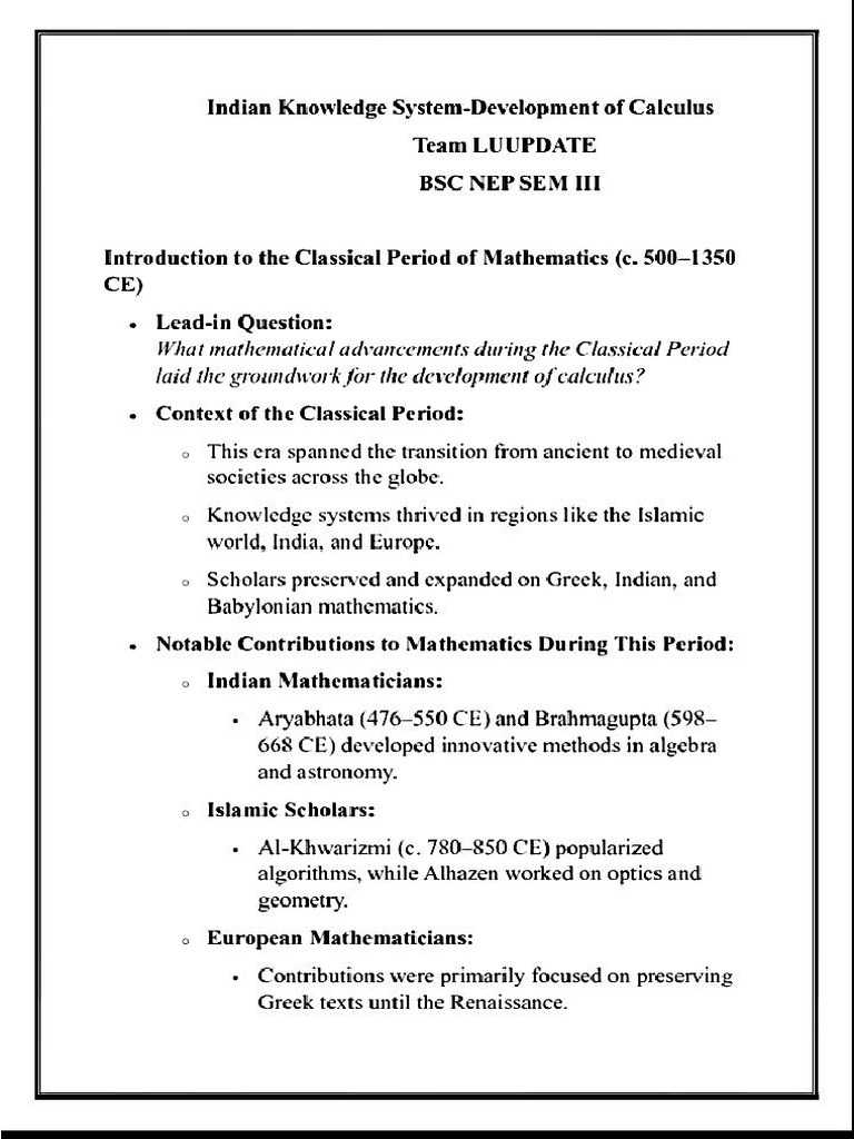 Indian Knowledge System | PDF