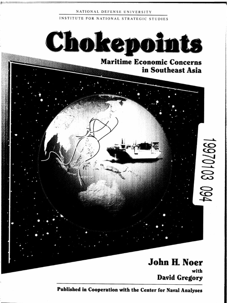 Choke Points | PDF | Strait Of Malacca | Oil Tanker