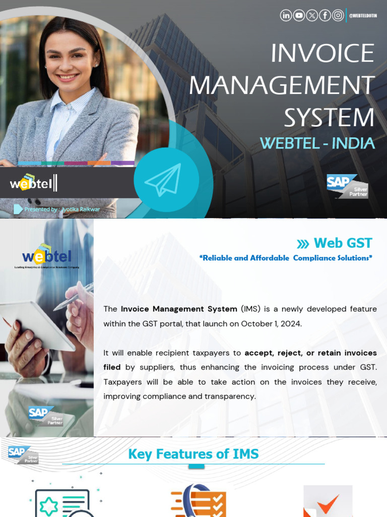 GST Invoice Management System Overview | PDF | Taxes | Invoice