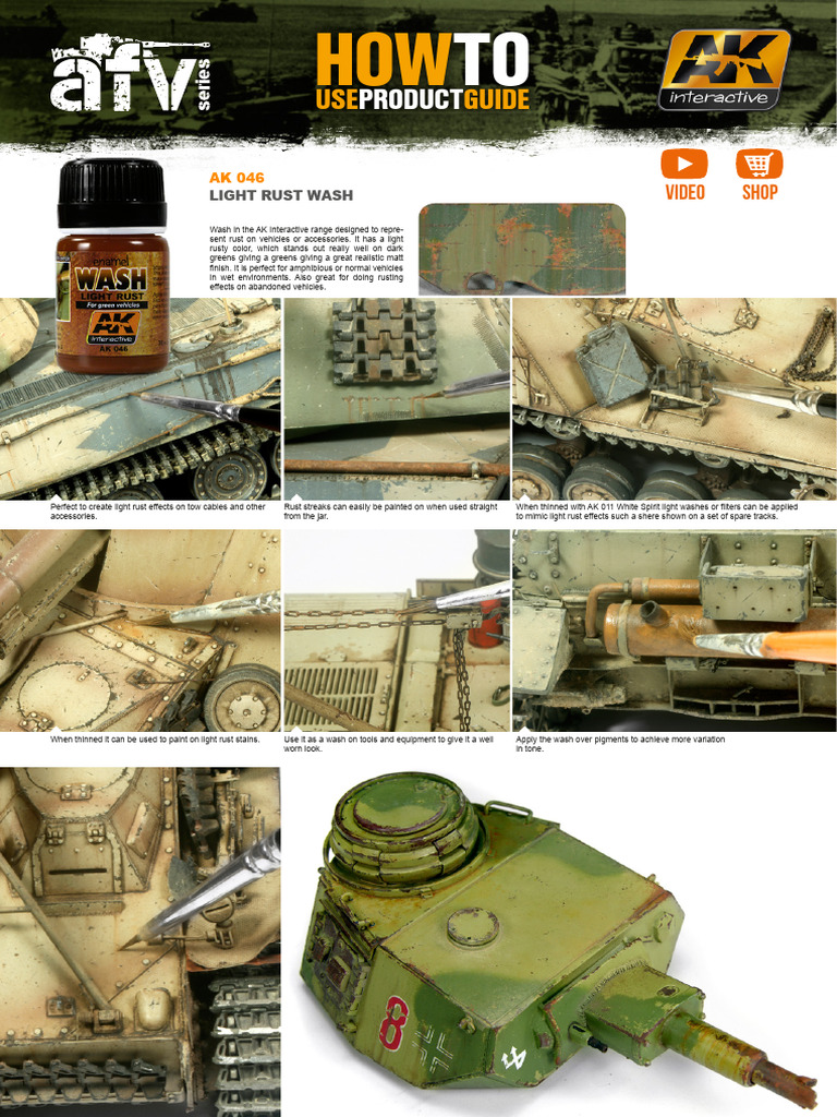 Ak 046 Light Rust Wash | PDF