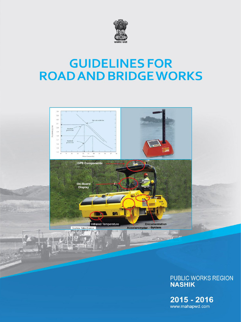 Guideline For Road and Bridge Work | PDF | Road | Road Surface