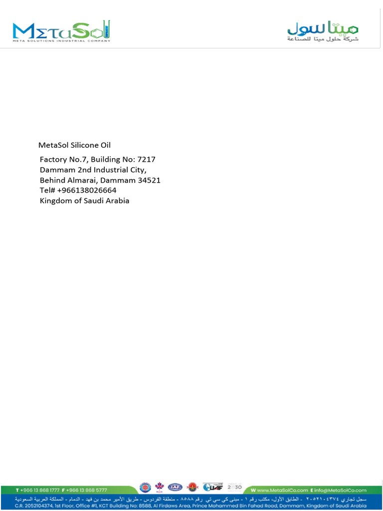 MSDS Silicon OIl | PDF | Hazardous Waste | Dangerous Goods MSDS Silicon OIl | PDF | Hazardous Waste | Dangerous Goods