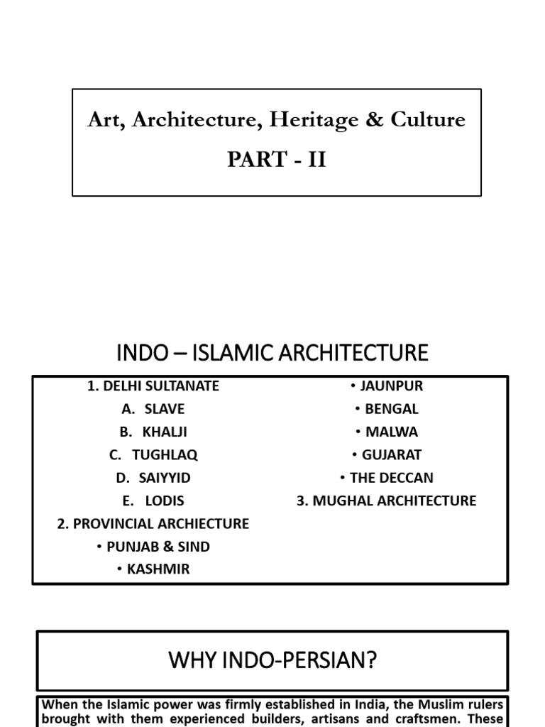 Lecture 11 Part 2 of 2 Indian Art Culture Heritage | PDF | Dome | Architectural Design