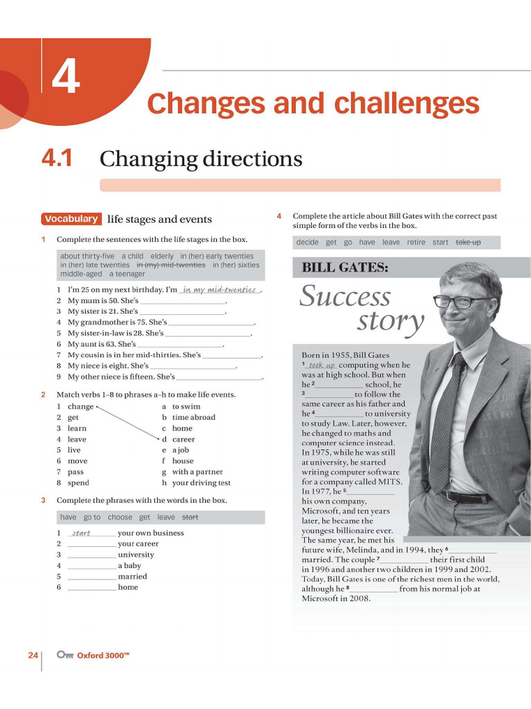 NAV B1 Workbook_unit 4 | PDF