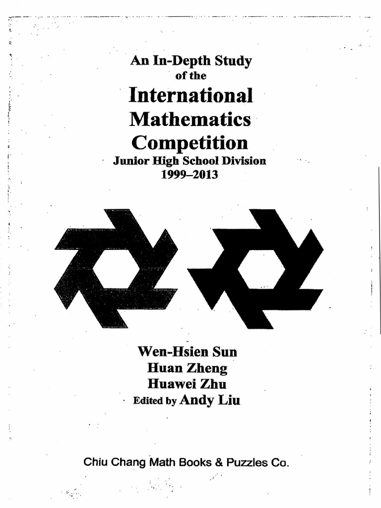 International Mathematics Competition - IWYMIC | PDF