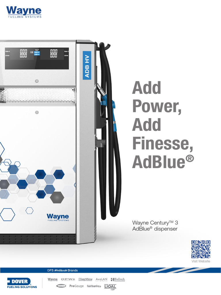 Wayne Century 3 Adblue Brochure Data Sheet en | PDF | Mechanical ...