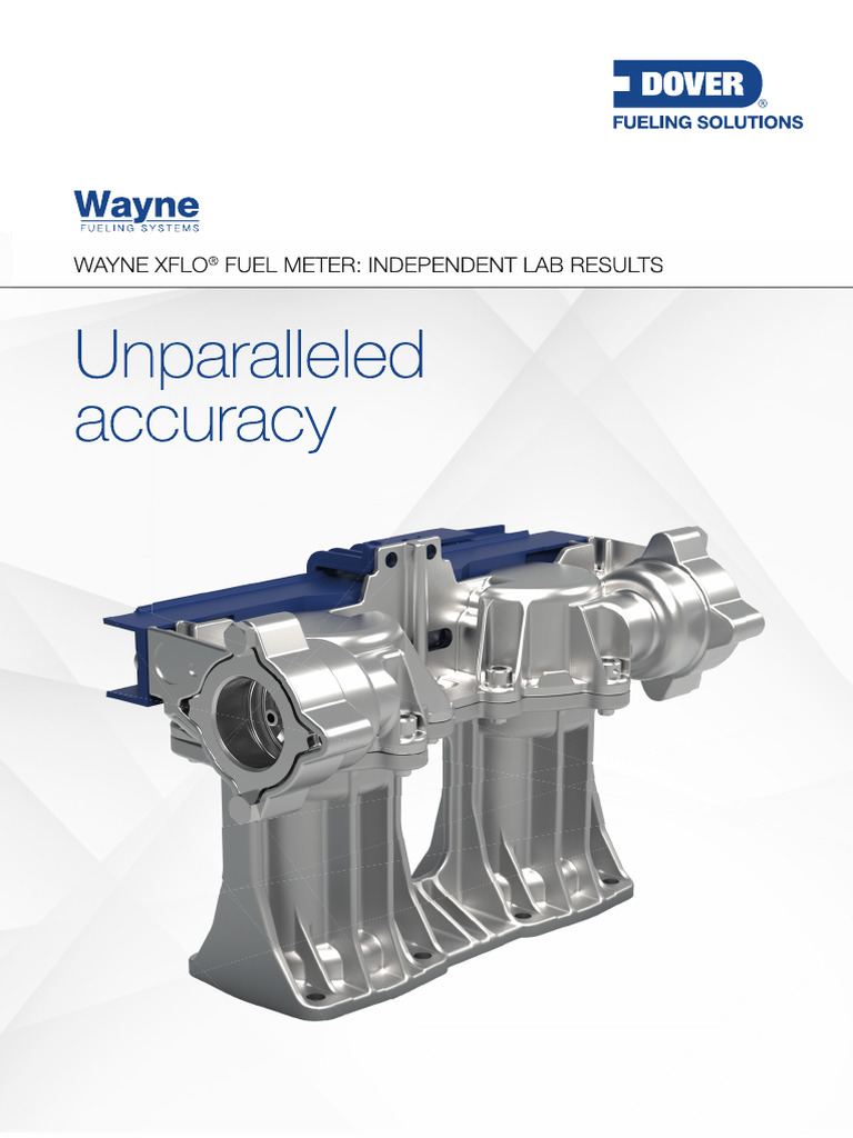 Wayne Xflo Fuel Meter | PDF | Flow Measurement | Calibration
