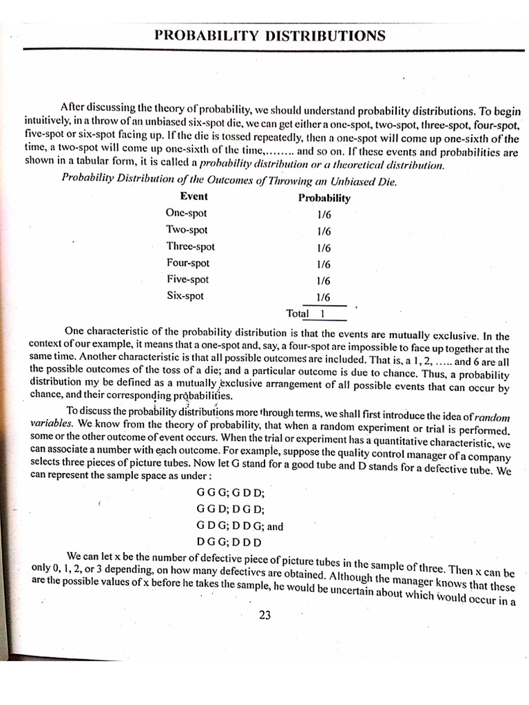 Binomial Dist. | PDF