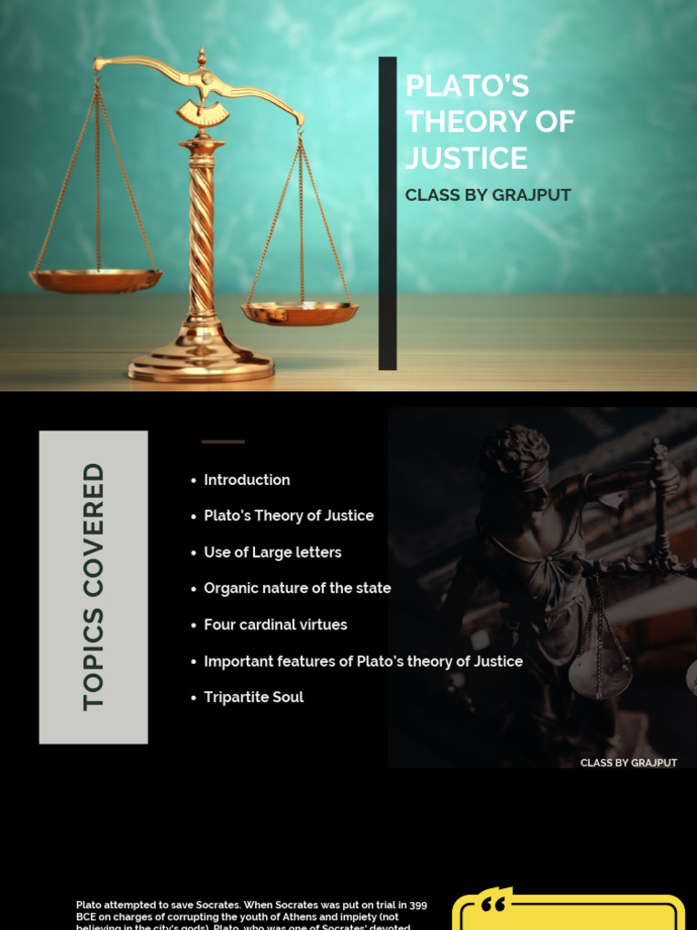 Plato's Justice: Harmony and Virtue | PDF | Socrates | Plato