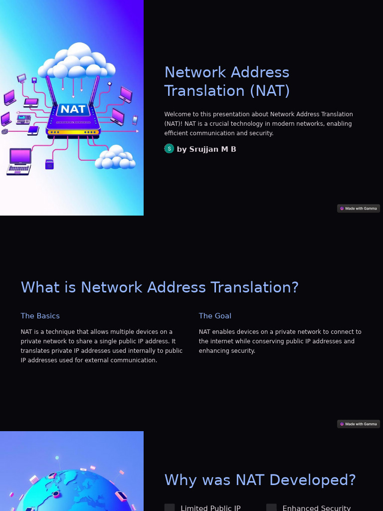 Network Address Translation NAT | PDF | Ip Address | I Pv6