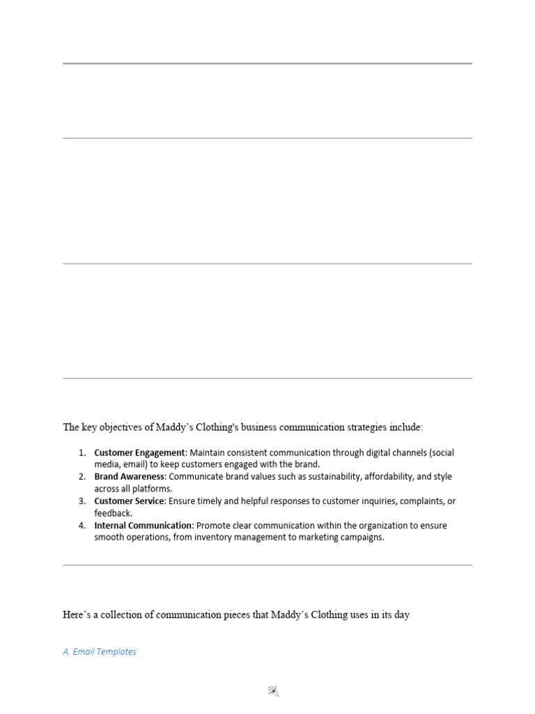 Business Communication Portfolio For Maddy | PDF | Brand | Communication