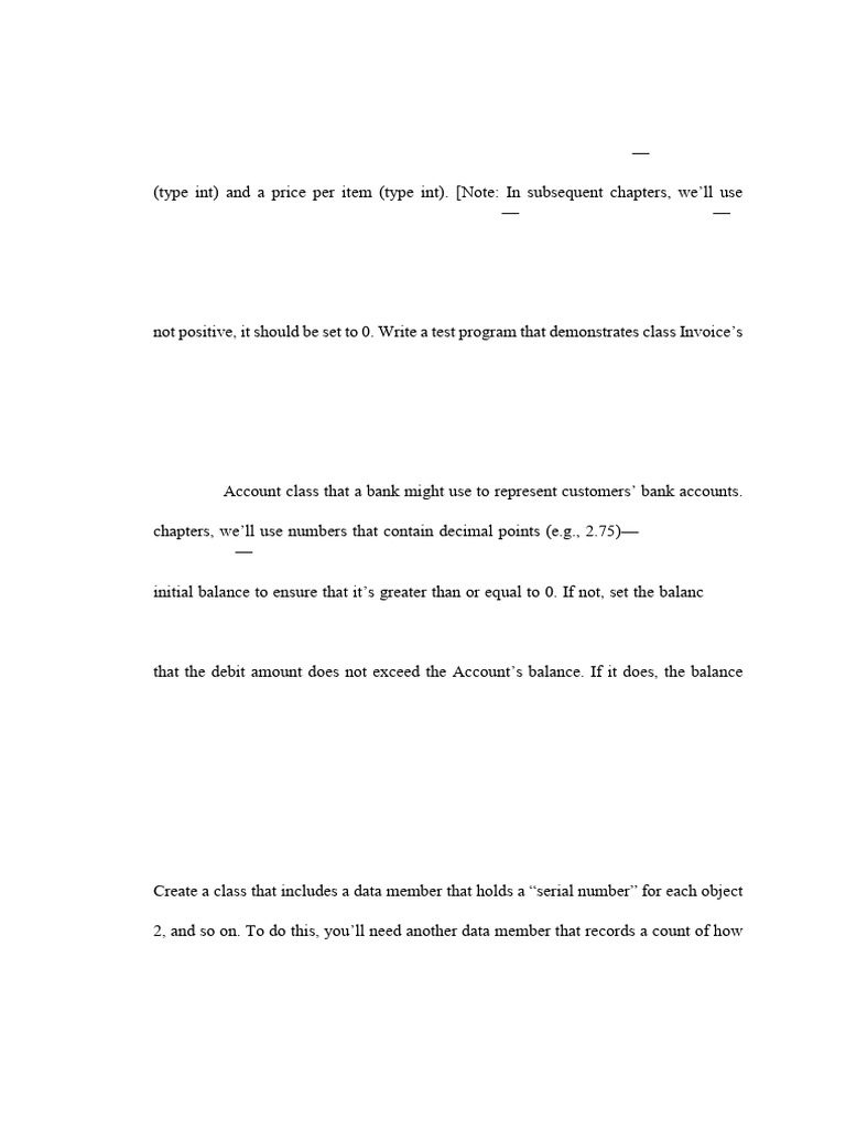 Final Practise Question Oop Pdf Method Computer Programming Constructor Object Oriented