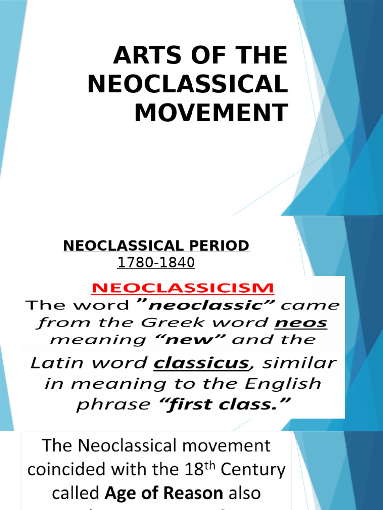 ARTS-OF-THE-NEOCLASSICAL-MOVEMENT (2) | PDF