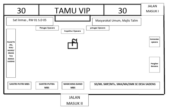 DENAH LAPANGAN | PDF