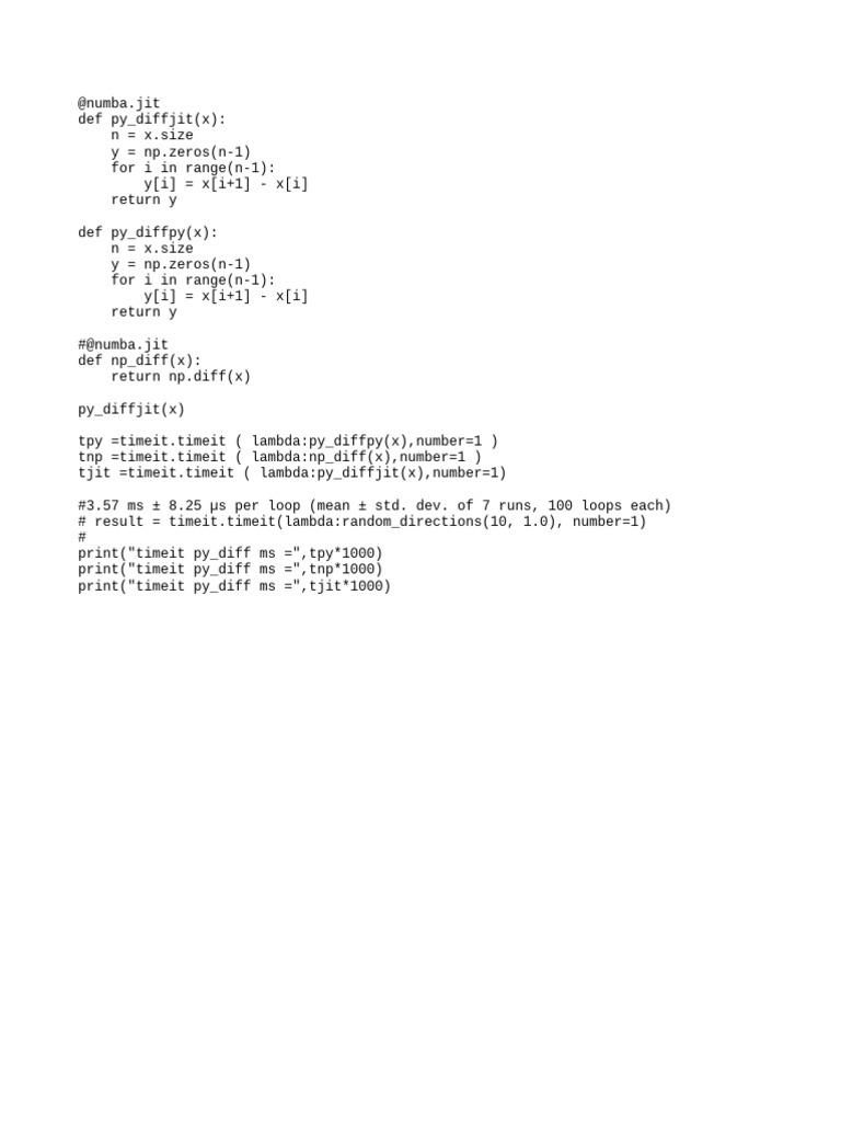 Numby Vs Numba | PDF