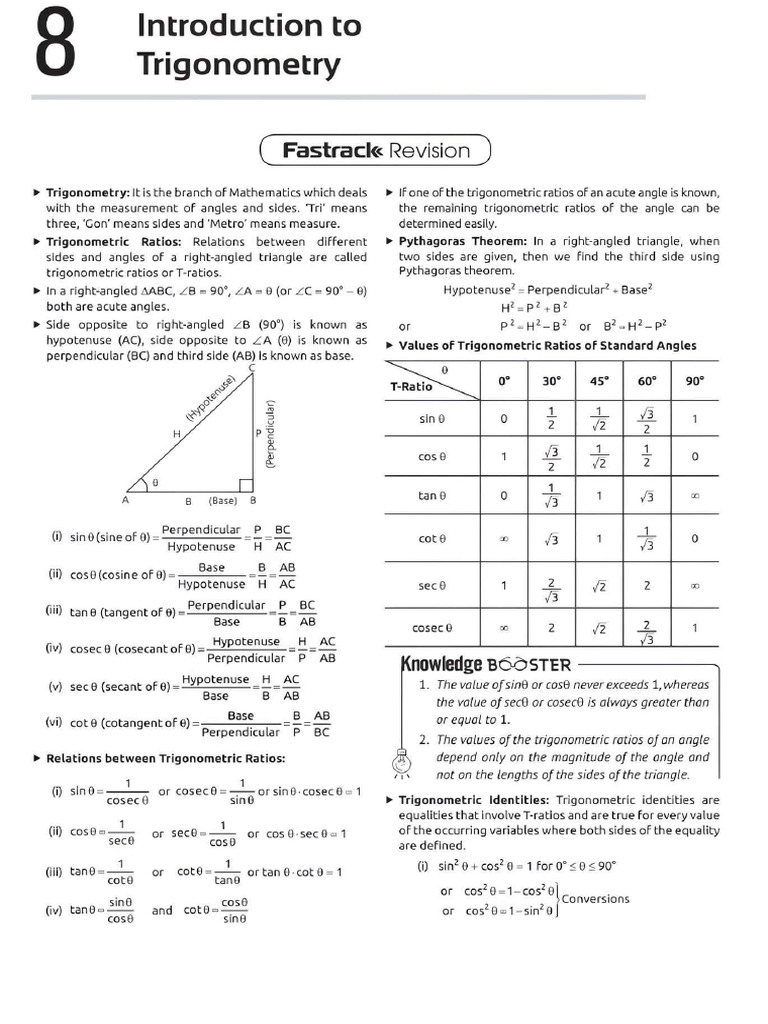 Introduction To Trigonometry | PDF
