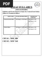 FSSAI Methods of Food Analysis Manual | PDF | Powdered Milk | Cream