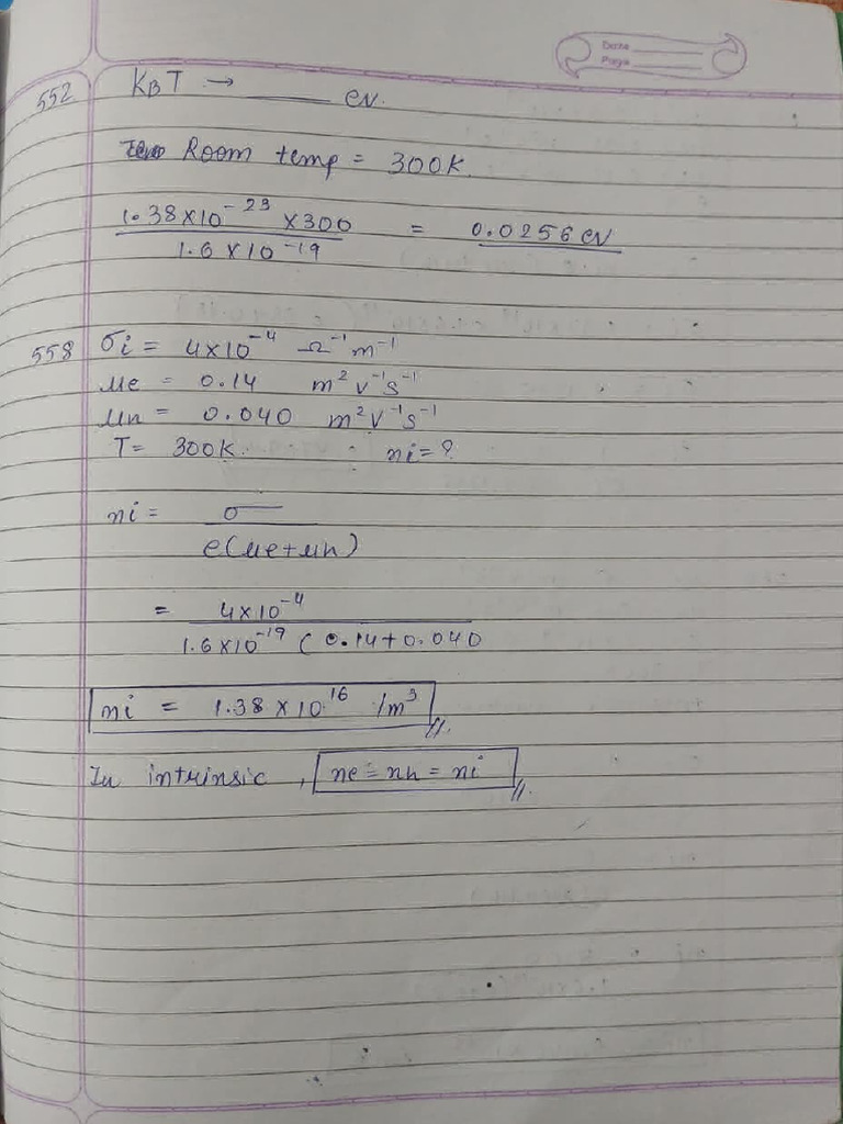 Phy Numericals 1 | PDF