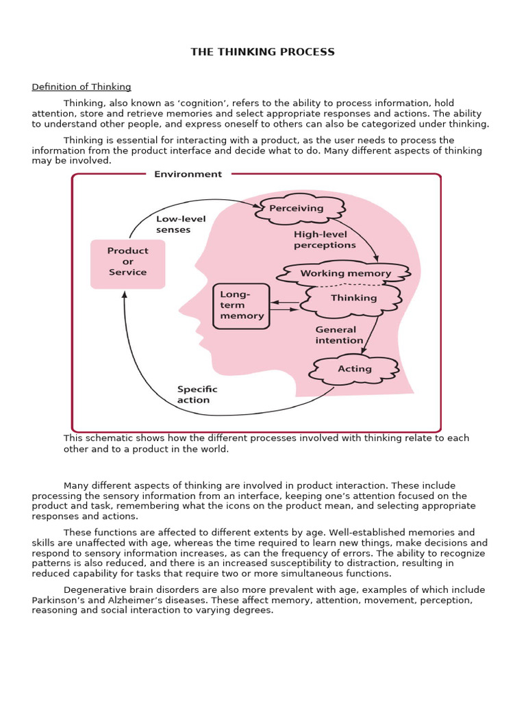 THE THINKING PROCESS_CHPTR8 | PDF | Thought | Attention
