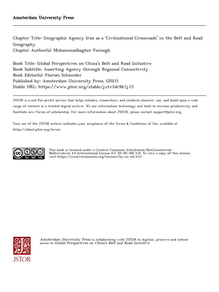 Forough GeographicAgency 2021 | PDF | Iran | Persian Language