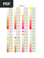 Color Codes for Design Projects | PDF | Computers