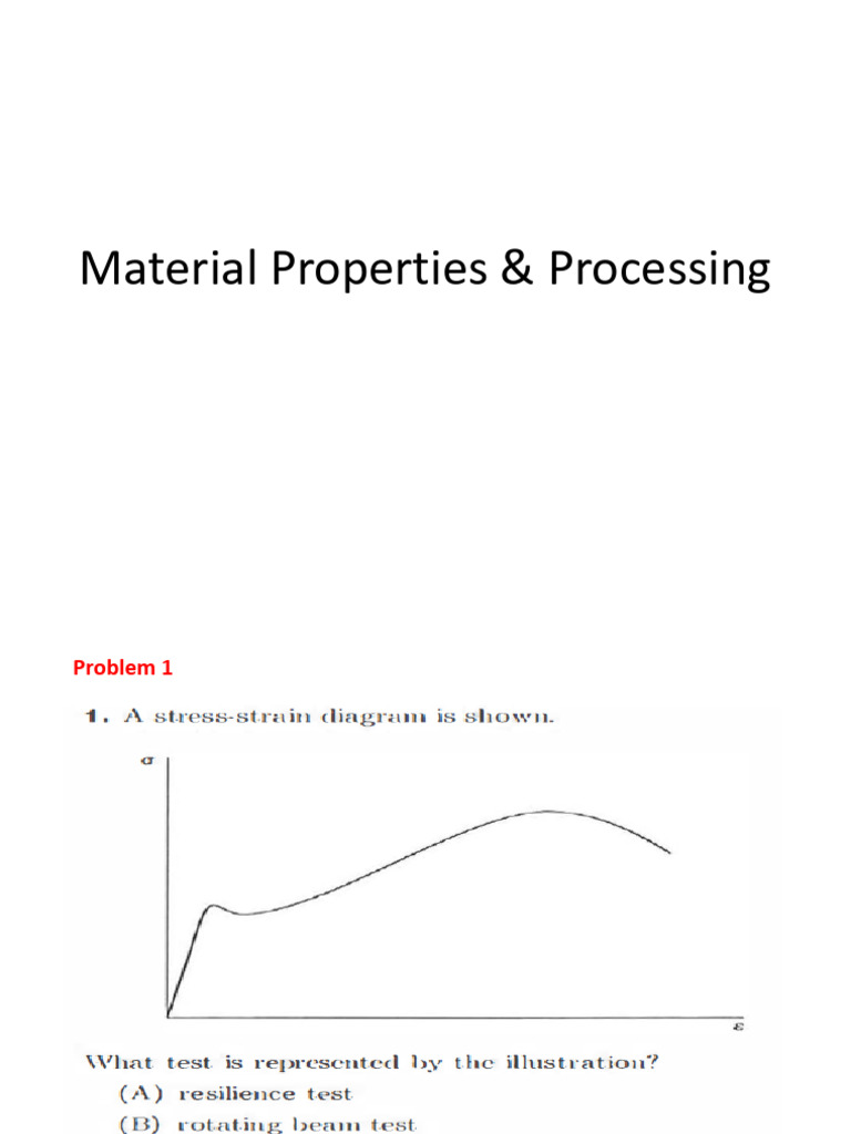 Material Properties Processing | PDF